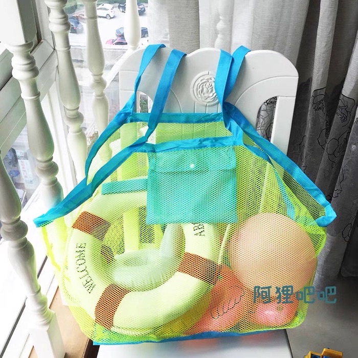 XL Mesh Beach Net Bag Shopping Tote Foldable Travel Bag Grocery Picnic ...