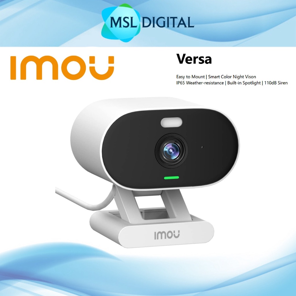 IMOU Versa Security Camera Outdoor Indoor | 1080P 2.4Ghz Wi-Fi Camera ...