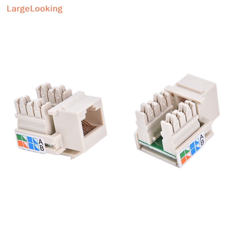 [LargeLooking] Cat5 RJ45 Punch Down Keystone Jack CAT5 Network Ethernet ...