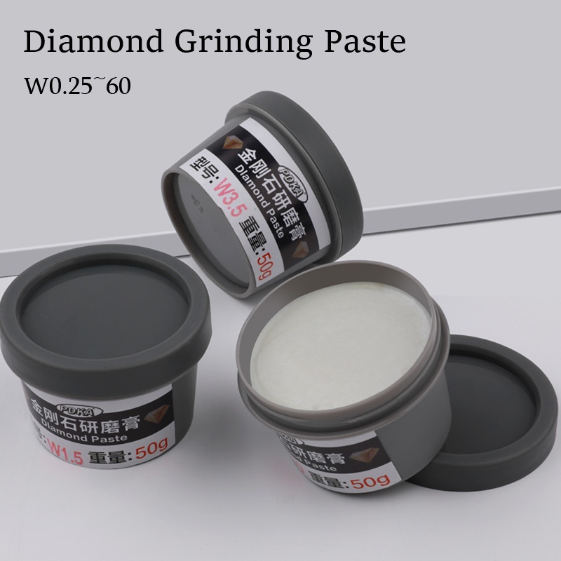 50g Diamond Ginding Paste Compound Metal Mirror Polishing Lapping W0.25 ...