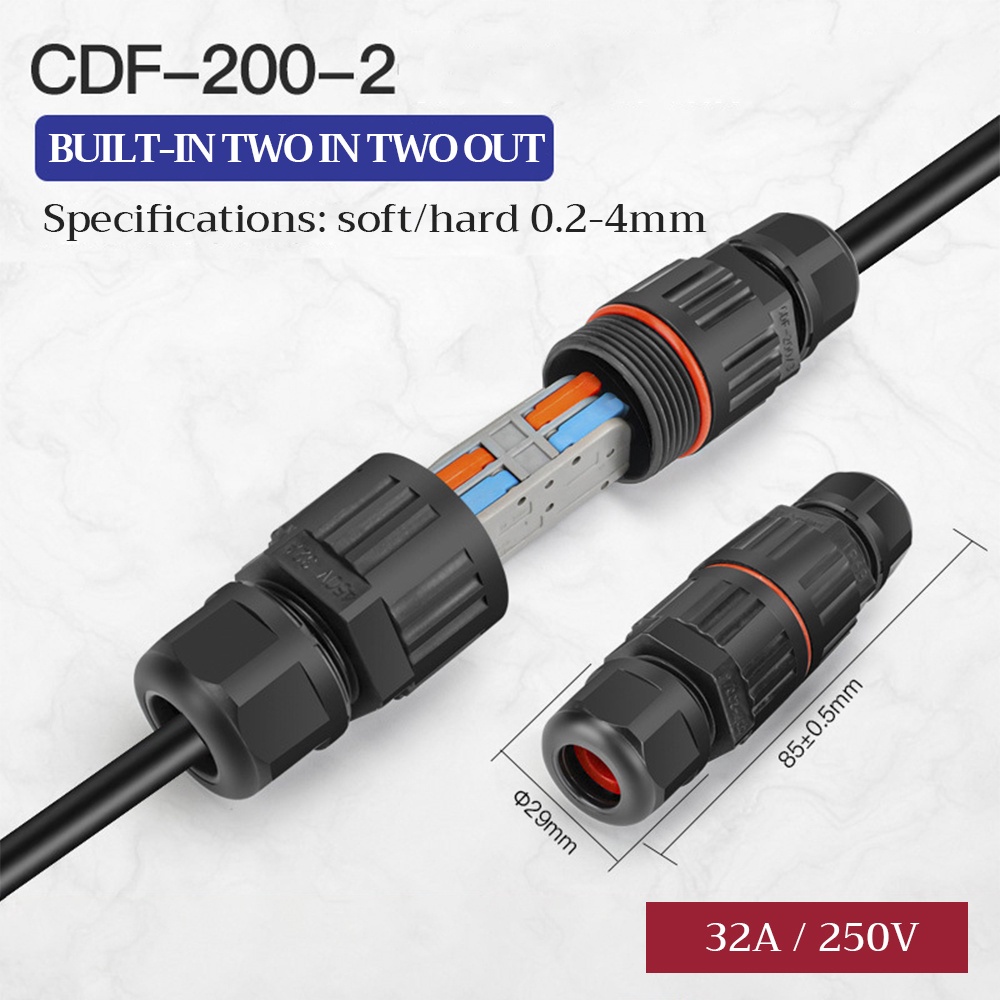 Weatherproof Outdoor Cable Connector IP68 Cable Junction Adapter ...