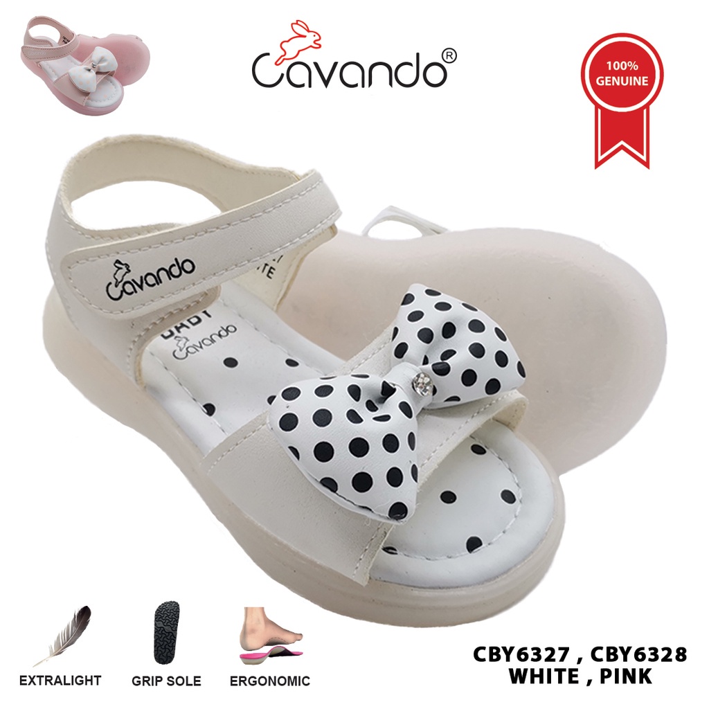 Cavando Sandal Kanak-kanak Putih / Merah Jambu Toddler LED Sandals ...