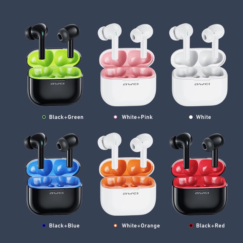 Awei T1 Pro Original TWS Wireless Bluetooth Earbuds Bluetooth 5.3 ...