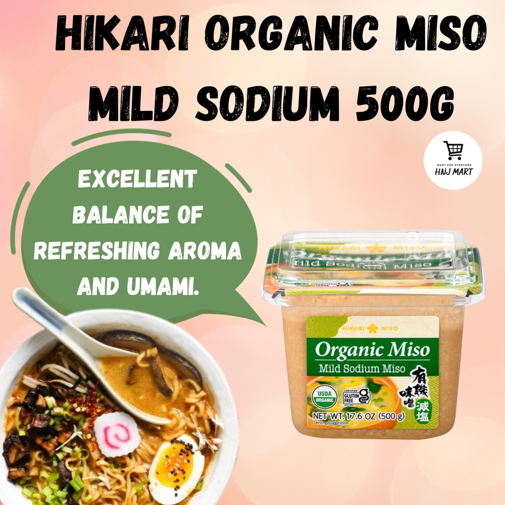 Japan Hikari Organic Miso 500g Healthy Miso Paste Japan Miso Japanese Miso | Shopee Malaysia