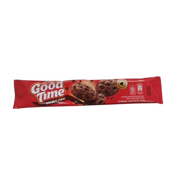 ARNOTT'S GOOD TIME Double Choc Chocochips Cookies (12x26.5g) Biskut ...