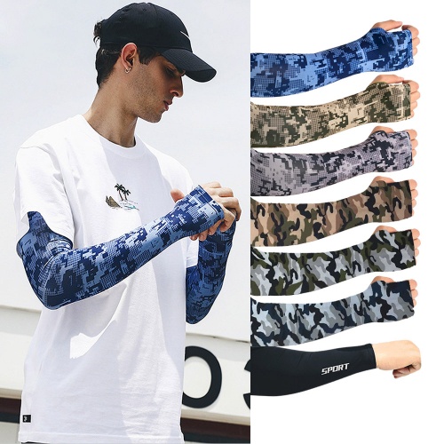 Hand Socks UV Protect Motor Arm Sleeves Sarung Lengan Perlindungan ...