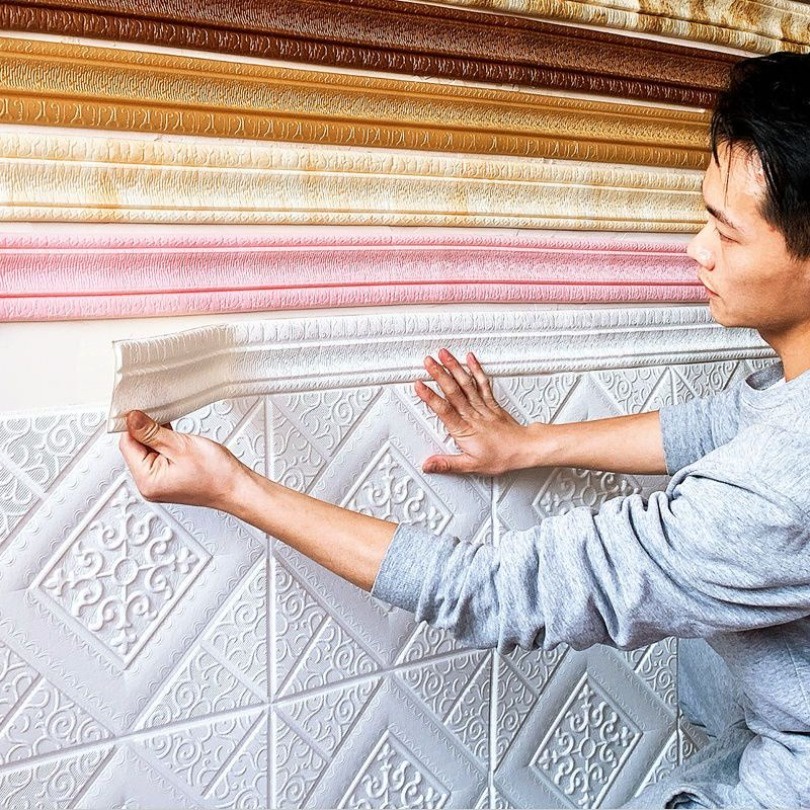 Anti-collision Eco-friendly 3D Foam Wall Stickers Self Adhesive ...