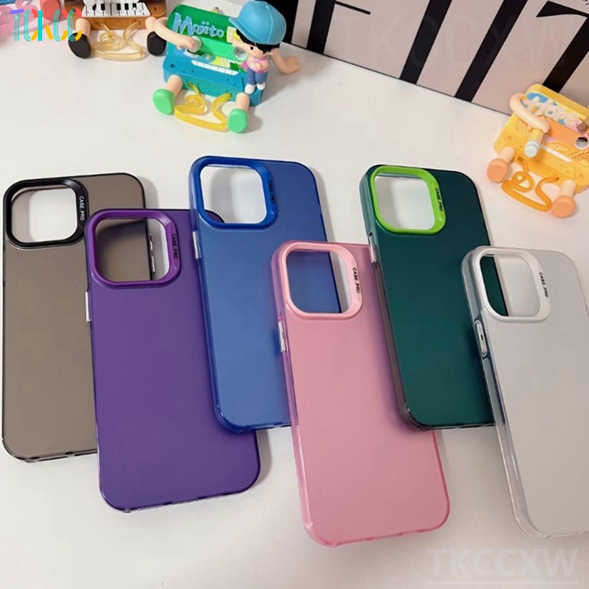 Solid Color Square Edge Smooth Phone Case Compatible for Xiaomi 14 13T ...