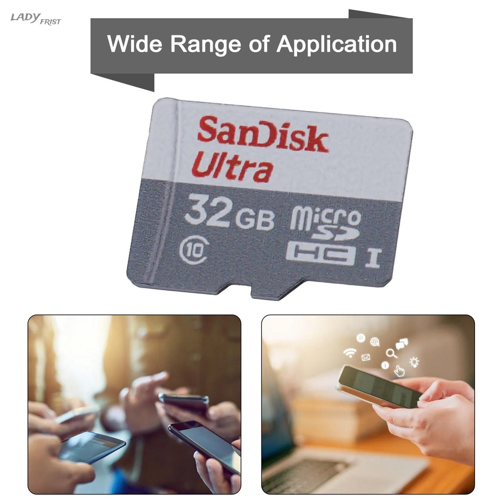 SanDisk Mobile phone camera memory card 256GB 128GB 64GB 32GB Compact and compact design easy to ...
