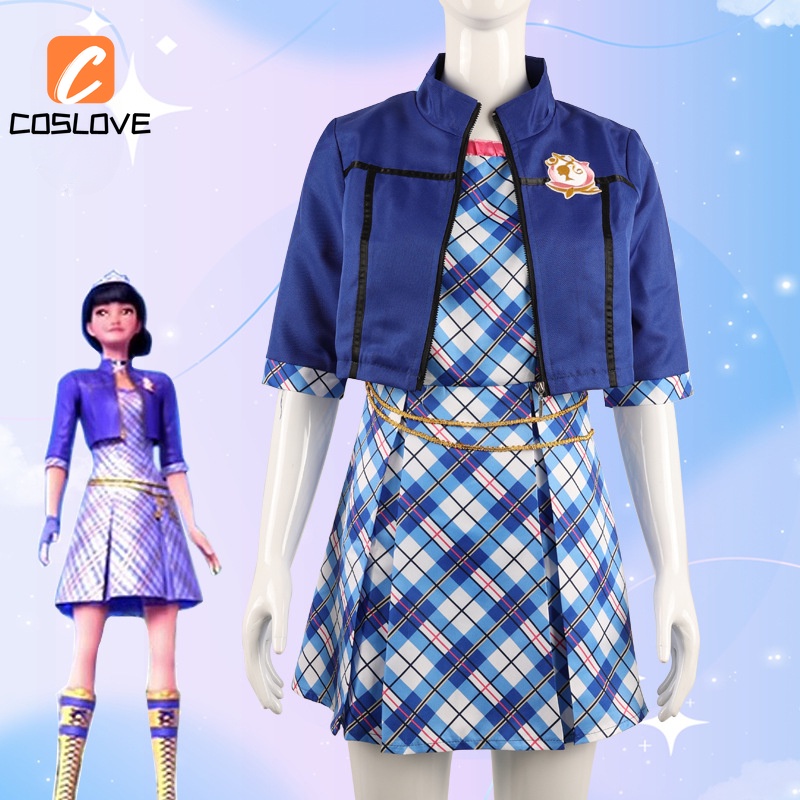 Barbie: Princess Charm School Isla Cosplay Full Set Costume School ...