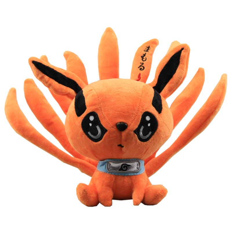 Anime Naruto Kyuubi Kurama Plush Toy Q Version Nine-Tailed Fox Stuffed ...
