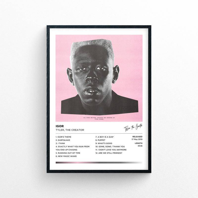Tyler The Creator - Igor Unframed Poster Print | Polaroid Style | Music ...