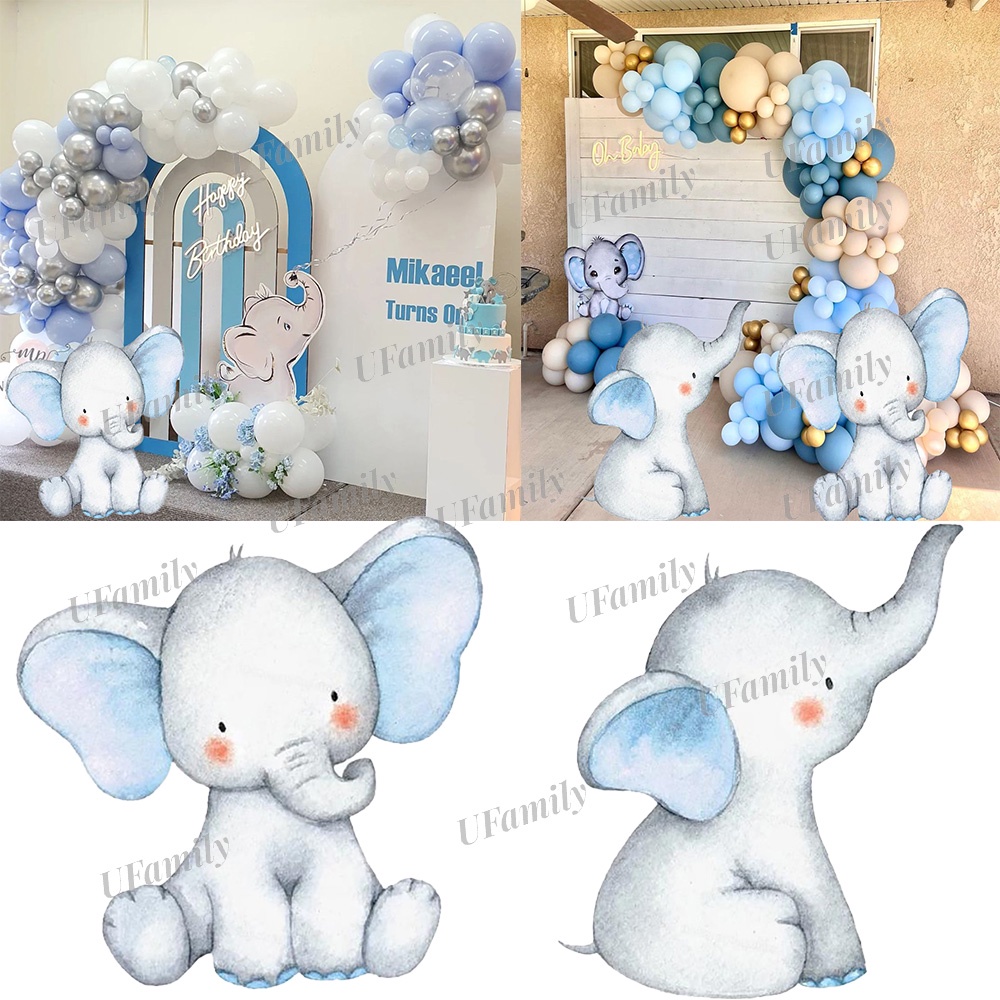 18/24/36inch Elephant Deer KT Board Party Backdrop for Christmas Jungle ...