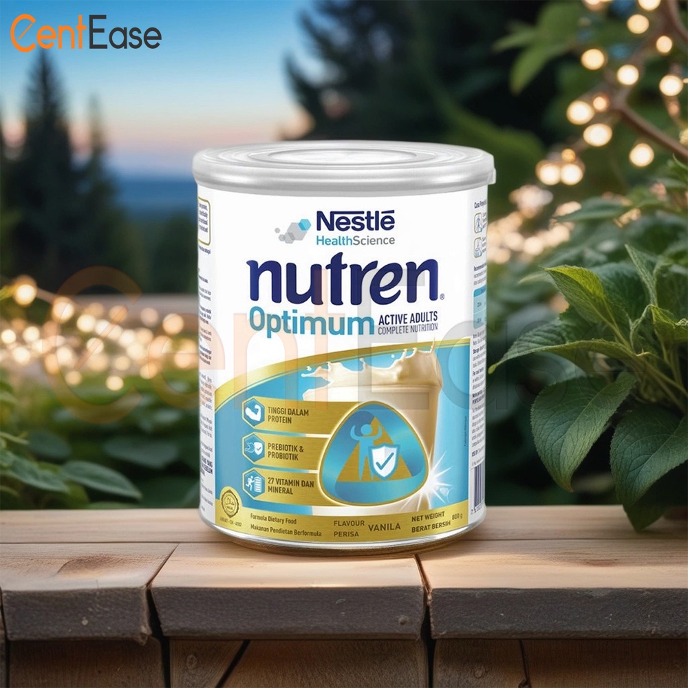 Nestle Nutren Optimum Complete Nutrition Powder 800g Vanilla | Shopee Malaysia