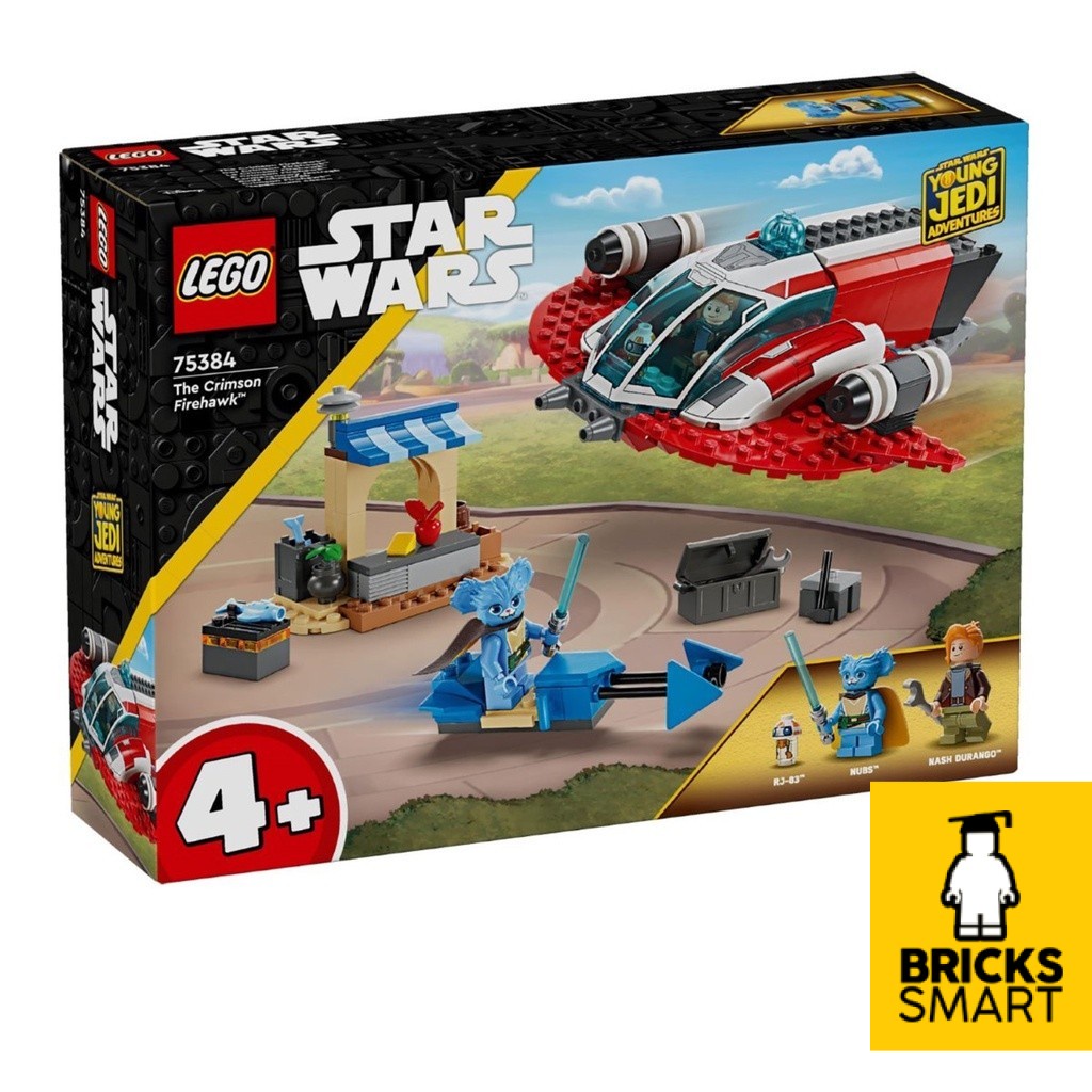 LEGO 75384 Star Wars The Crimson Firehawk Building Toy Set (136 Pieces ...