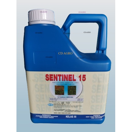 4L SENTINEL 15 RACUN SENTUH RACUN RUMPUT ( GLUFOSINATE AMMONIUM 13.5% ...