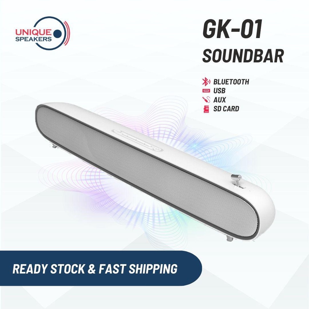 MINISO GK01 Bluetooth Soundbar Bluetooth Speaker TV Speaker Computer Speaker Laptop Speaker ...