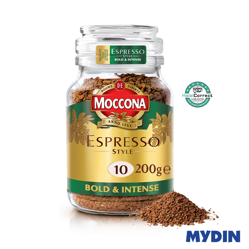 Moccona Espresso Style Freeze Dried Instant Coffee(200g) | Shopee Malaysia