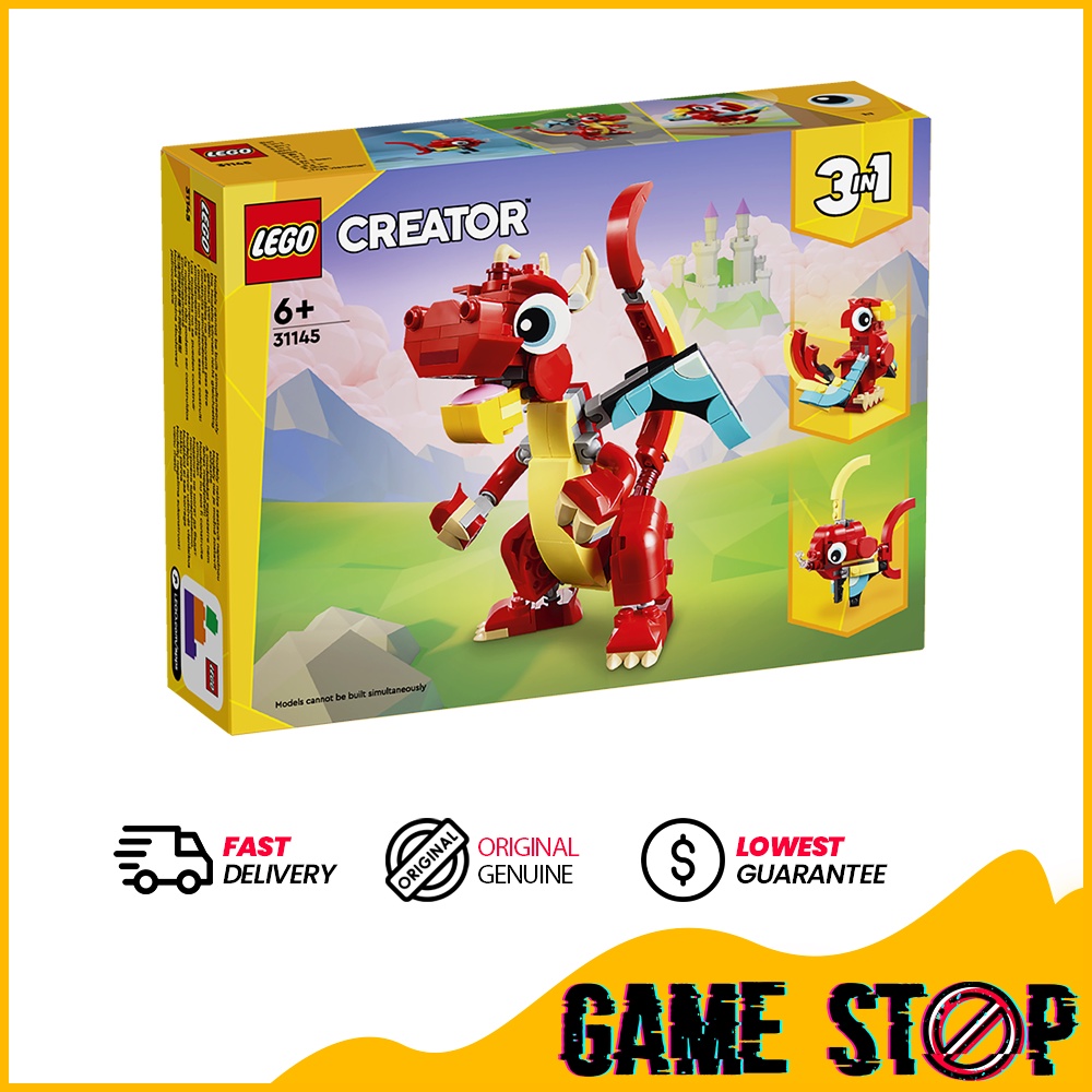 LEGO 31145 Creator Red Dragon | Shopee Malaysia