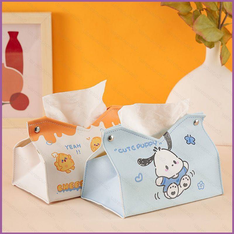 SQ2 Sanrio Kuromi Stellalou Pochacco Cute cartoon Tissue box simple ...