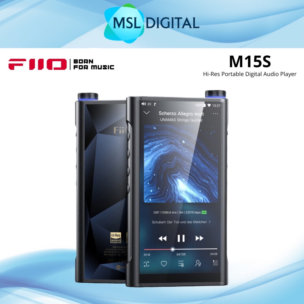FiiO M15S Hi-Res Portable Digital Audio Player | Shopee Malaysia