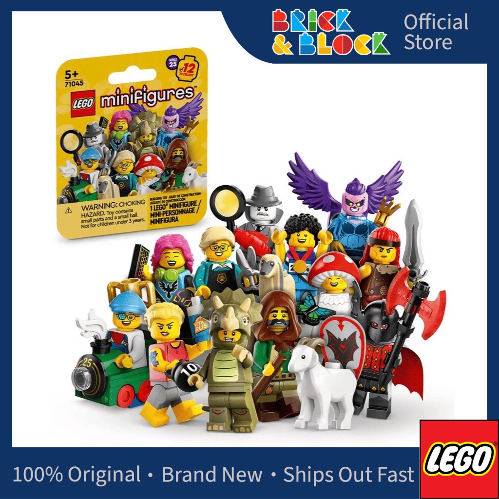 LEGO 71045 Minifigures Series 25 (Resealed Individual Pack) | LEGO ...