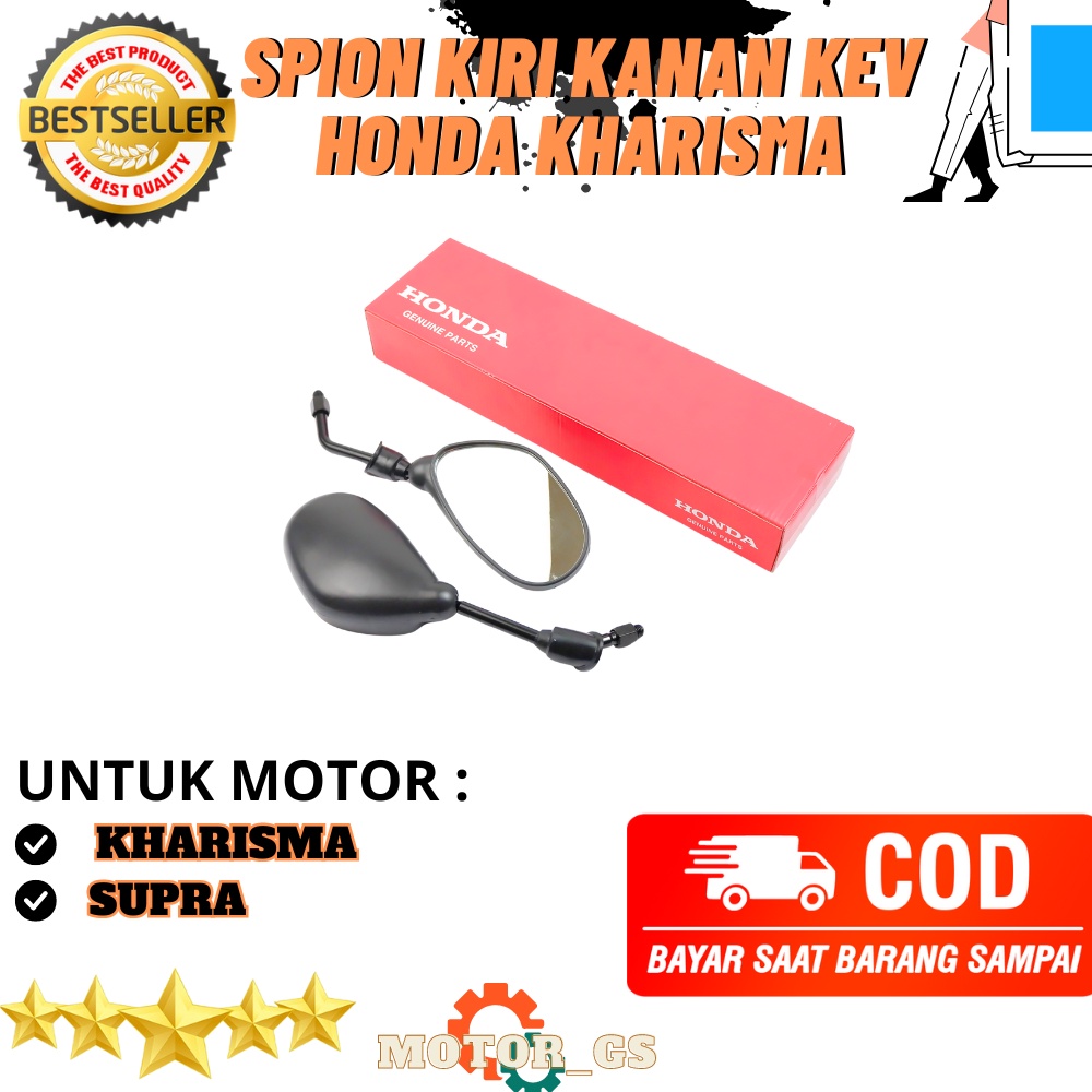 Honda Supra X 100 Motorcycle Mirror/Supra Fit Old/Karisma - Supra Left ...