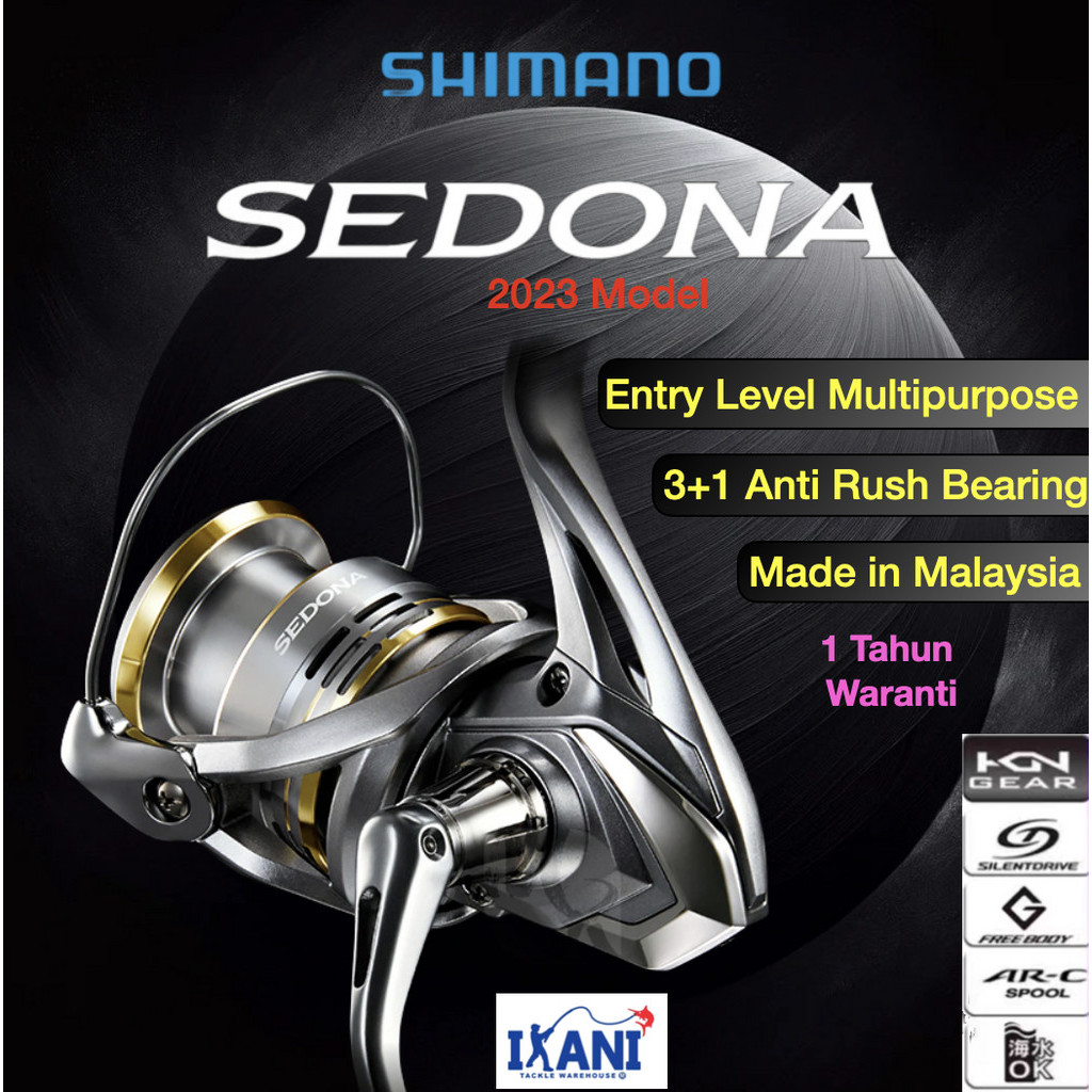 23 Shimano Sedona Series Reel 100% Original Imported 500/ 1000/ 2000 ...