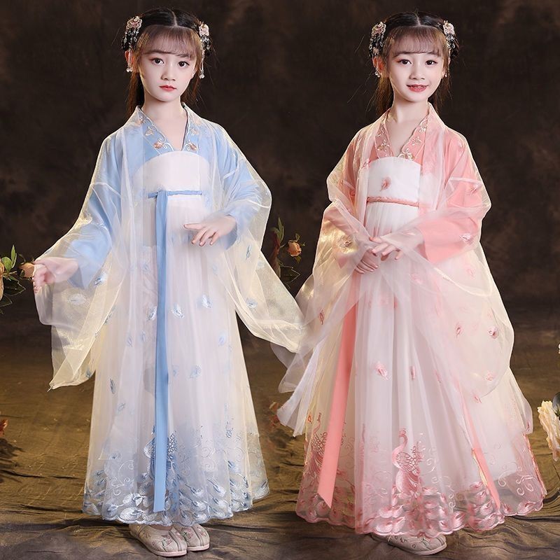 New Style Hanfu Summer Clothes Chinese Style Hanfu Children Women ...