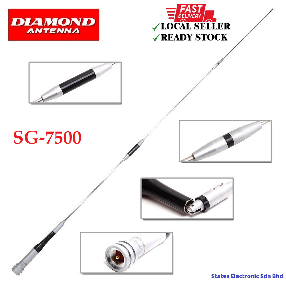 Diamond SG-7500 144/430MHz VHF/UHF Dual Band High Gain Antenna Kenwood ...