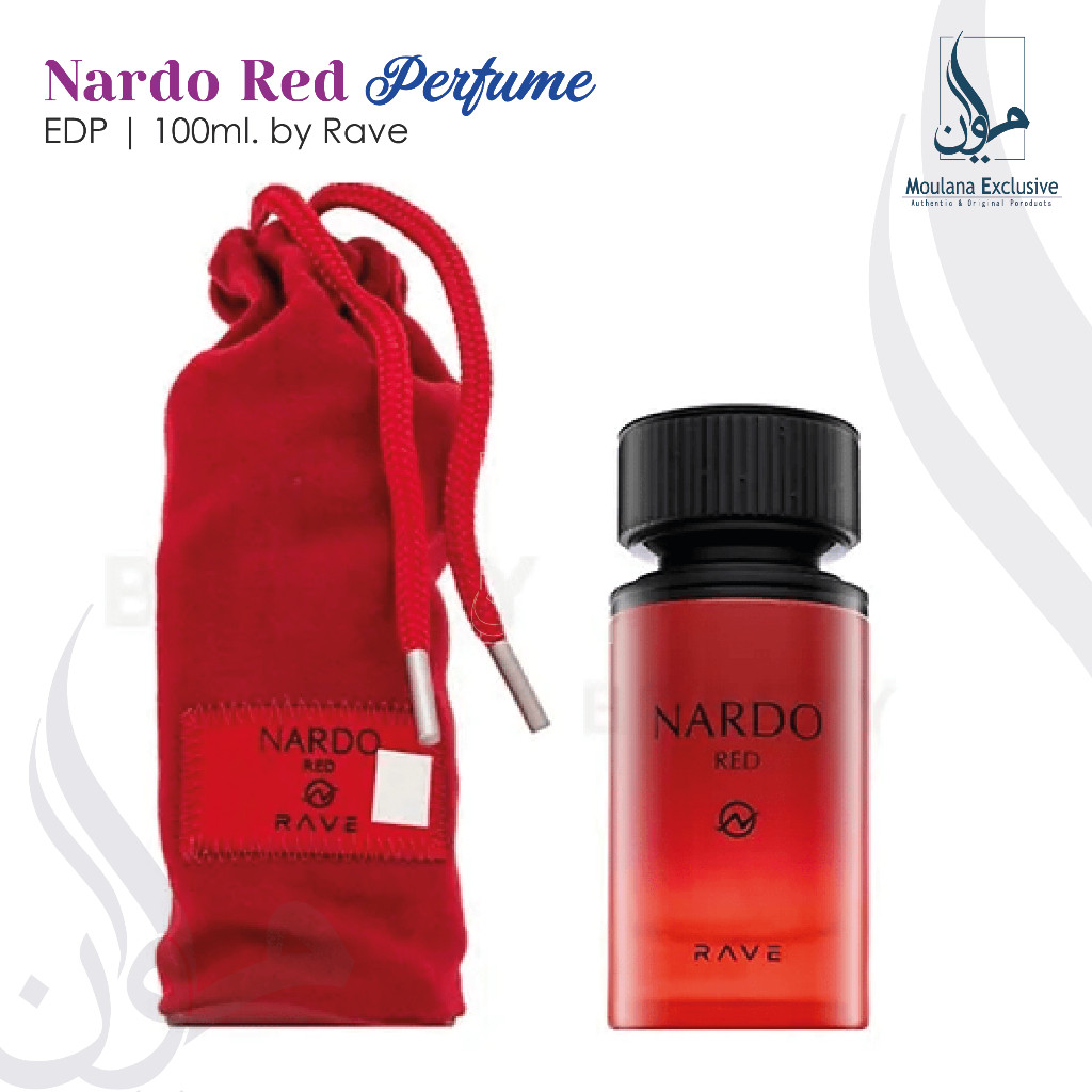 Nardo Red Perfume EDP | 100ml. by Rave Moulana | Shopee Malaysia