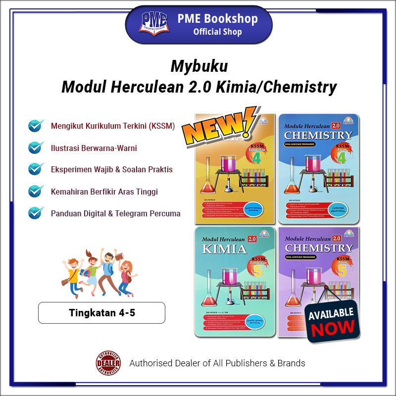 【PME Bookshop】 (2025) Mybuku: Modul Herculean 2.0 Tingkatan 4,5 Kimia/Chemistry | Shopee Malaysia