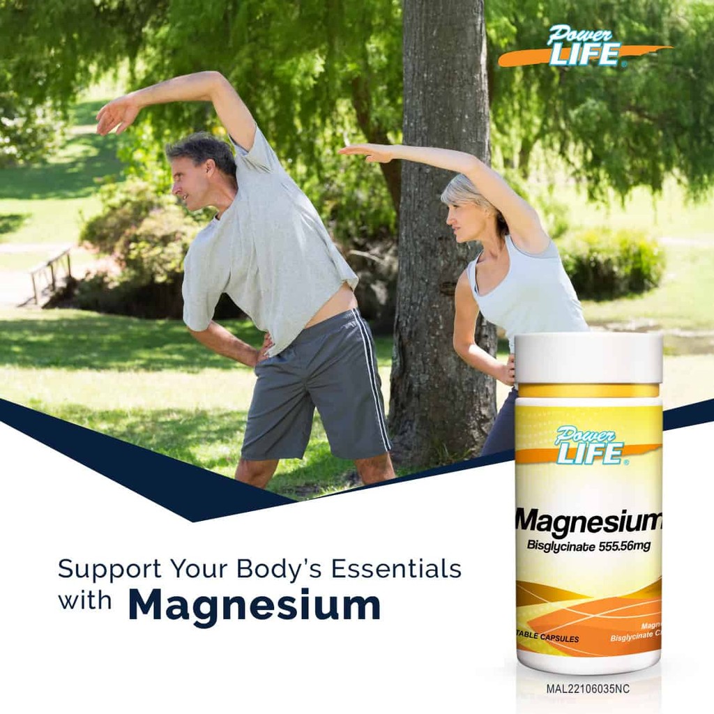 Alpro Pharmacy Exclusive - Powerlife Magnesium 555.56mg 60s | Shopee ...