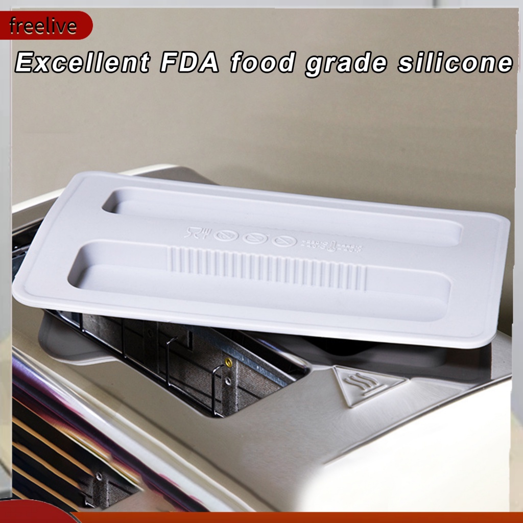 freelive| Small Toaster Protective Cover Silicone Toaster Cover Keep ...