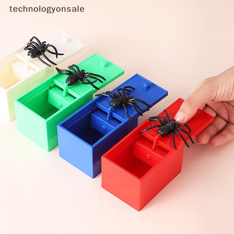 [technologyonsale] 1Pc Prank Spider Scare Box Spider Hidden In Case ...