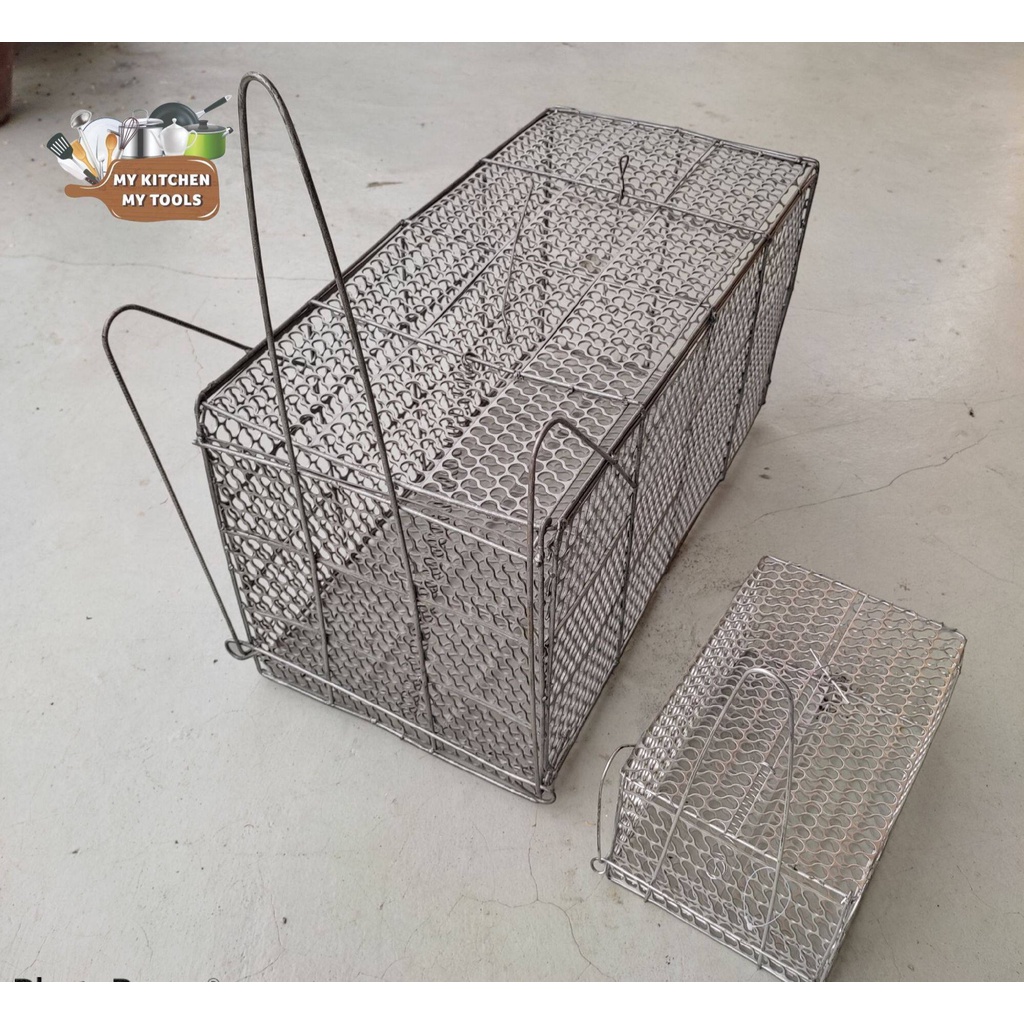 Fox, Cat ,Monkey, Weasel, Squirrel Trap Cage/ Perangkap Musang, Tupai ...