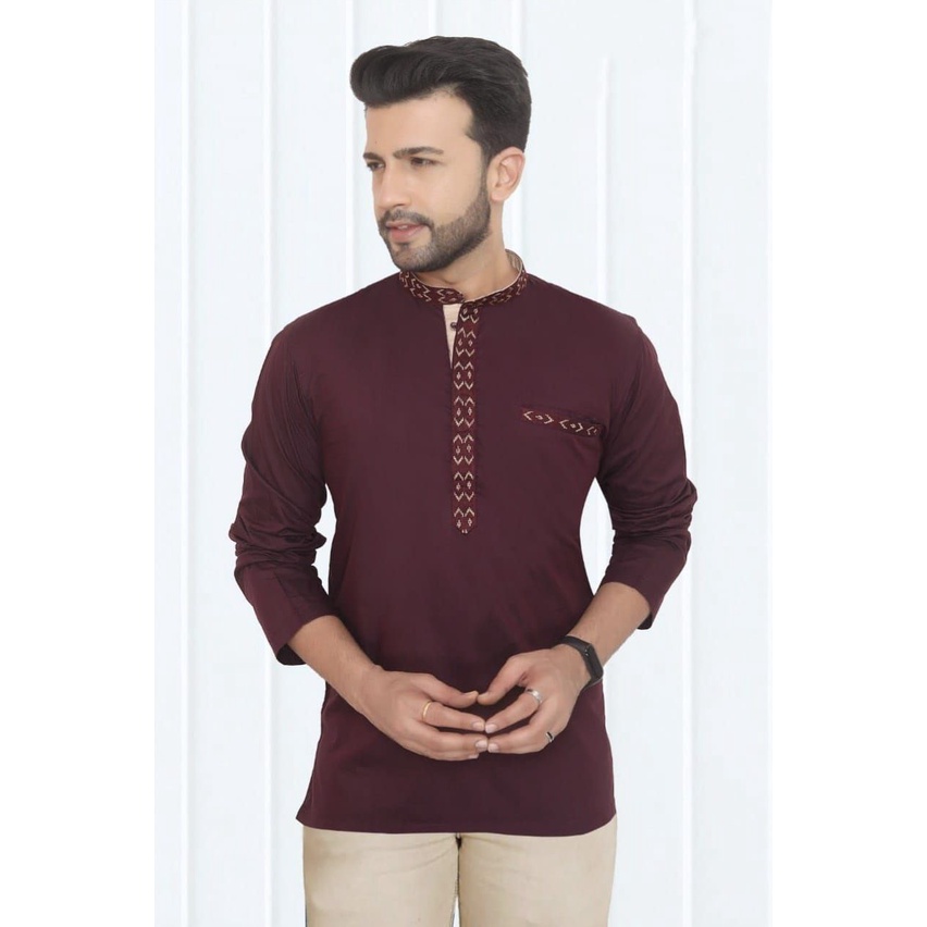 Men's Smart Casual Jippa/Kurtha Size S-6XL(36-52) G17860 | Shopee Malaysia