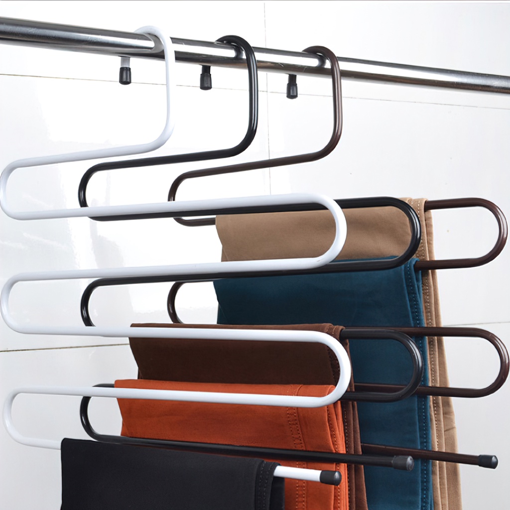 5-storey Folding Smart Clothes Hanger For Clothes Hangers And Towels ...