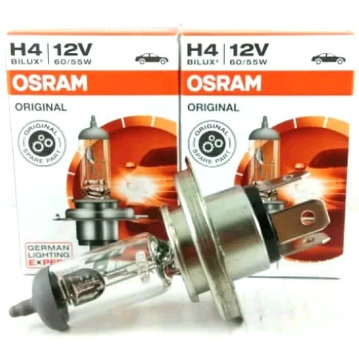 Osram Halogen Bulb H4 12V 60/55W Bilux - Headlamp Std 64193 | Shopee ...