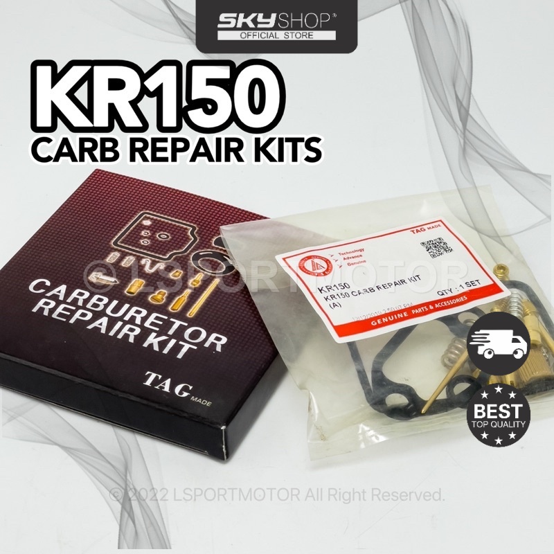 KAWASAKI KR150 CARBURETOR REPAIR KITS CARB REPAIR KIT KR 150 (S ...
