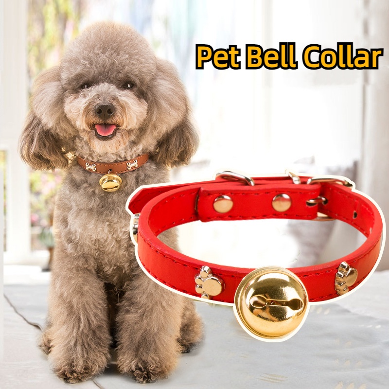 Pet Claw Bone Alloy Bell Dog Collar Dog Neckband Cat Bell Collar ...