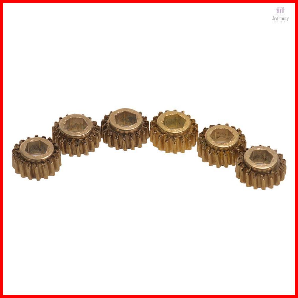 6pcs Guitar String Tuners Tuning Pegs Keys Machine Heads Mount Hex Hole ...