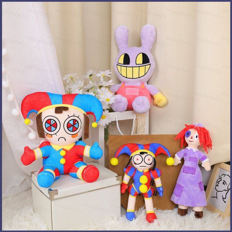 SY2 THE AMAZING DIGITAL CIRCUS Plush Dolls Gift For Kids Pomni Ragatha ...