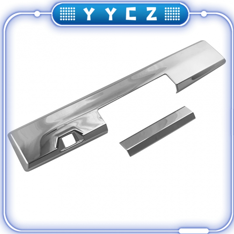 YYCZ Car Chrome ABS Rear Trunk Gate Door Handle Bowl Cover Trim for ...
