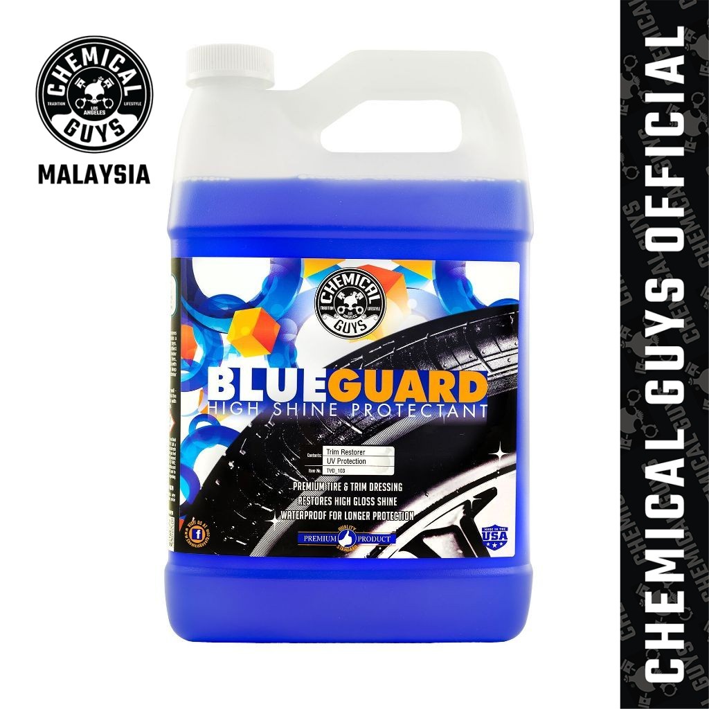 Chemical Guys Blue Guard II Wet Look Premium Dressing (1 Gallon ...
