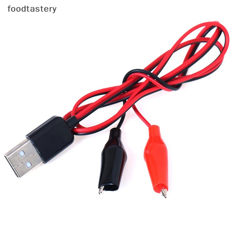 FTY USB Male Connector to Alligator Test Clips Clamp USB Alligator ...