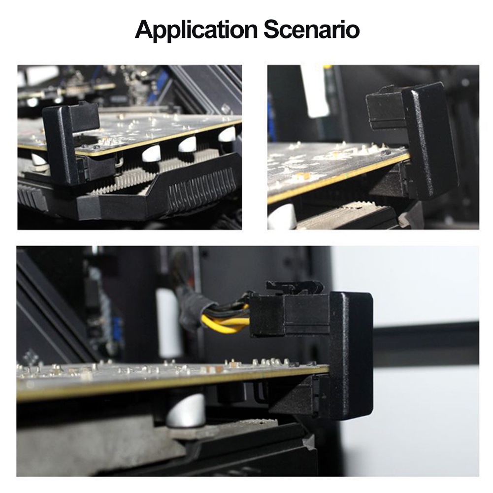 GPU Power Board 6 Pin GPU Power Connector GPU PCIe for PC Computer ...