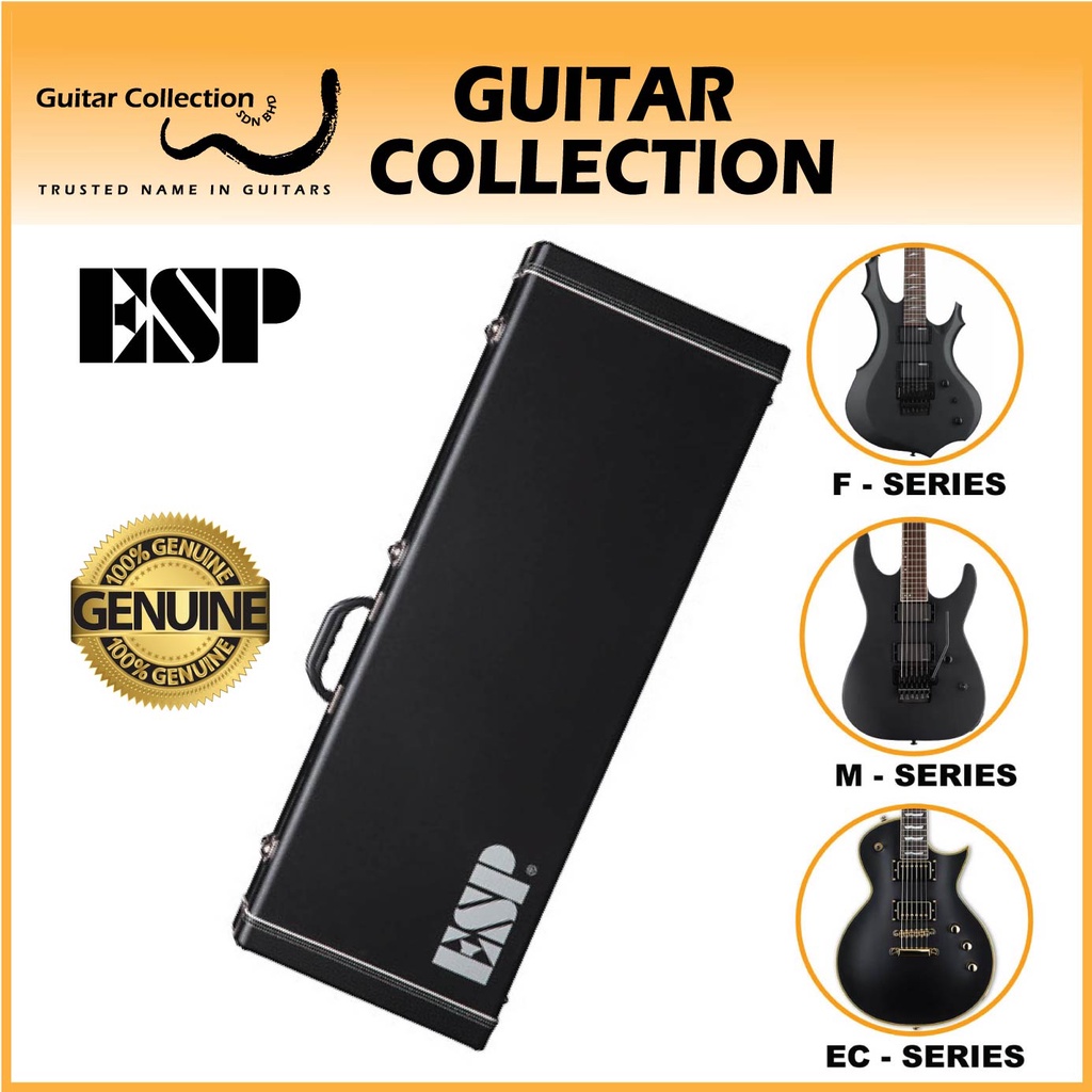 ESP Original Form Fit Electric Guitar Hardshell Hardcase / Case (For EC ...
