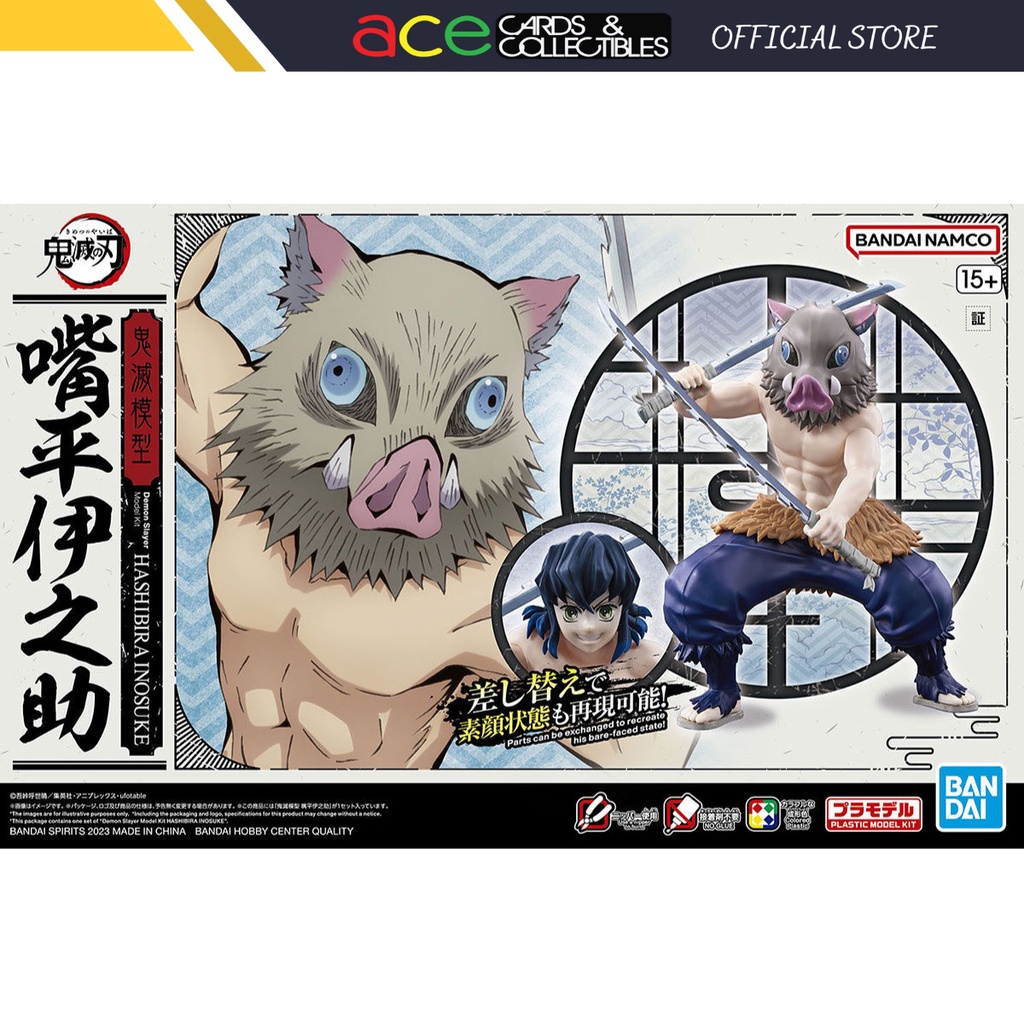 Demon Slayer: Kimetsu No Yaiba Model Kit "Hashibira Inosuke" | Shopee ...