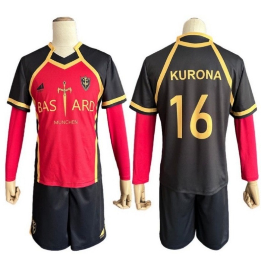 [hot selling] Anime Blue Lock Jersey Cosplay Costume Kaiser Reo T-shirt ...